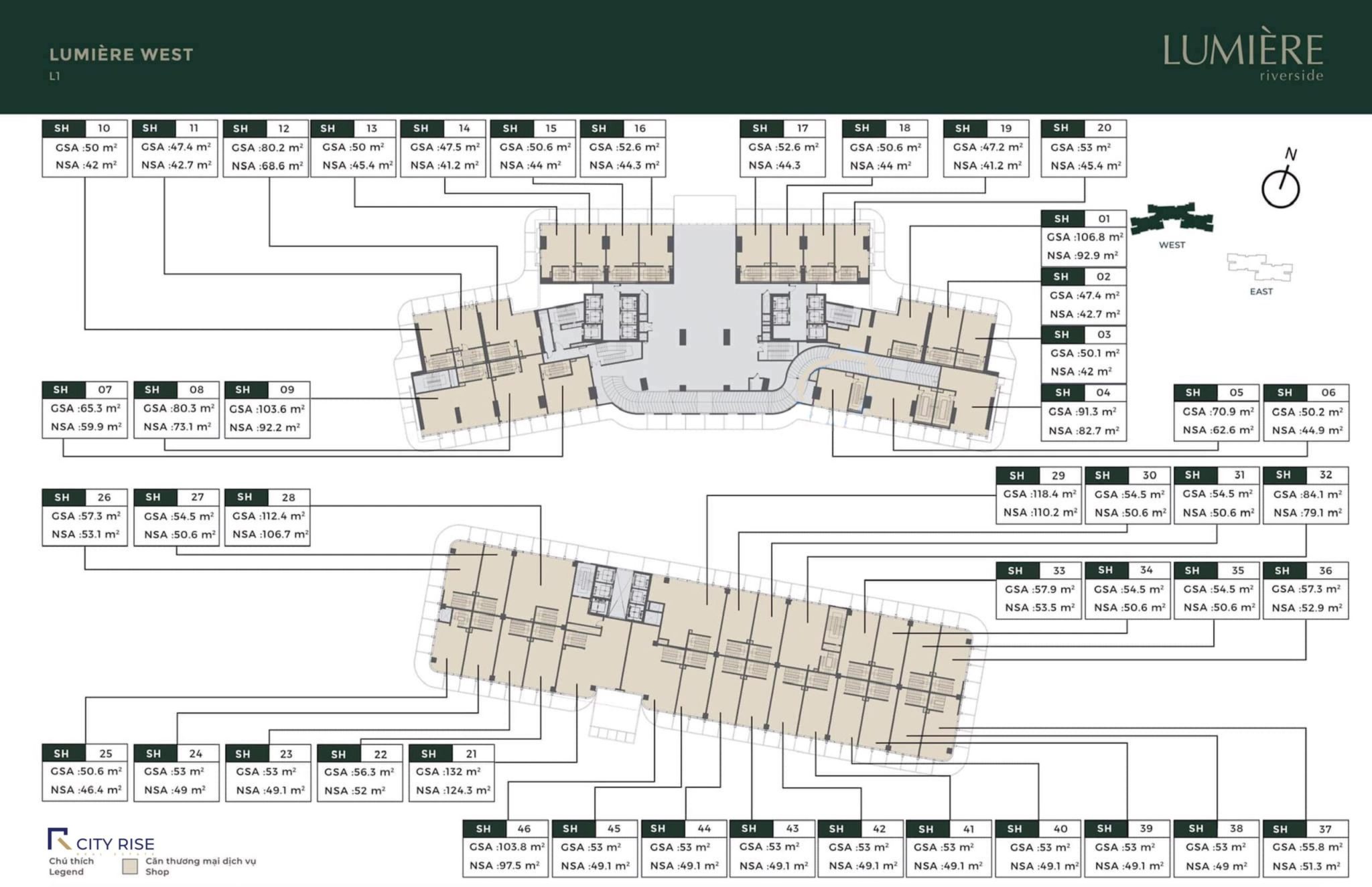 LUMIERE RIVERSIDE, QUẬN 2 - Vạn Sự Lợi
