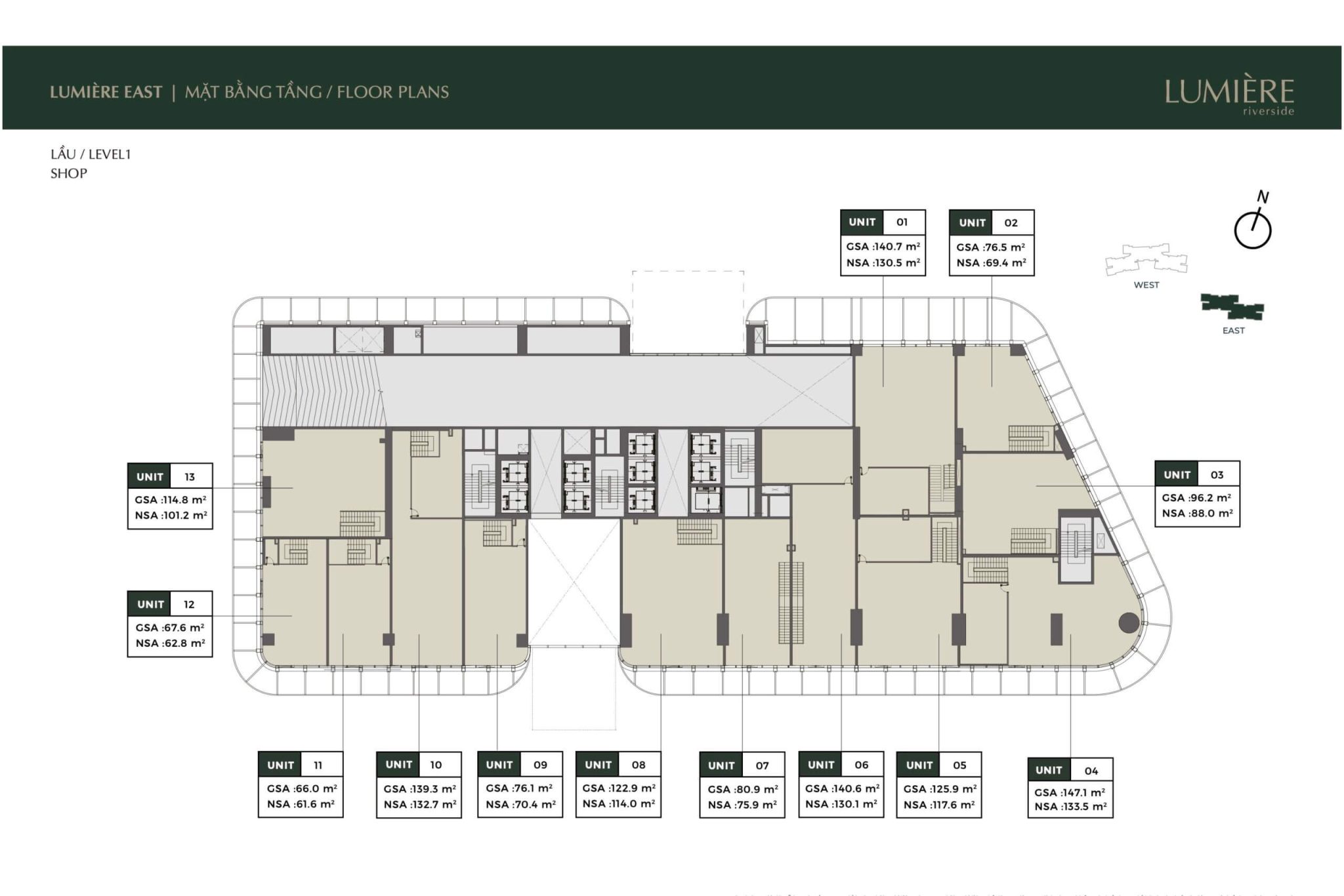 LUMIERE RIVERSIDE, QUẬN 2 - Vạn Sự Lợi